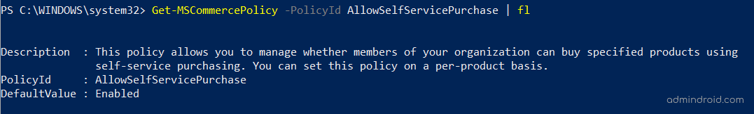 How to Block Self-Service Purchase for M365 Products Using PowerShell