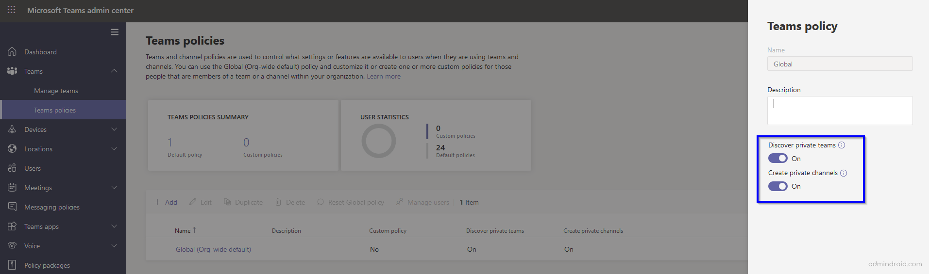 Managing Private Channels in Microsoft Teams | AdminDroid Blog