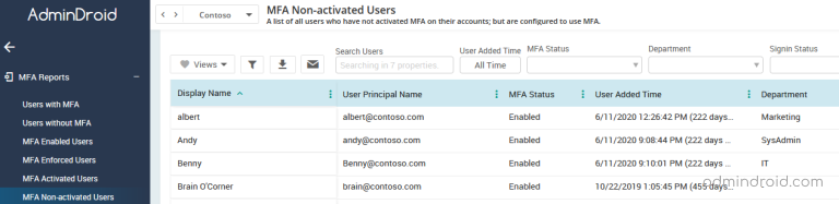 Configuring and Managing MFA in Office 365 | AdminDroid Blog