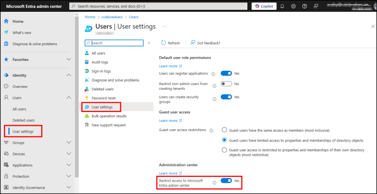 Restrict User Access to Azure AD to Prevent Data Exposure