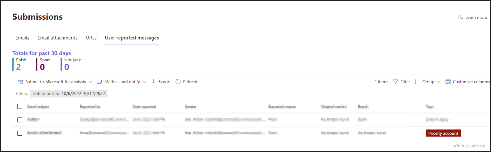 Tag and Protect Priority Accounts in Microsoft 365