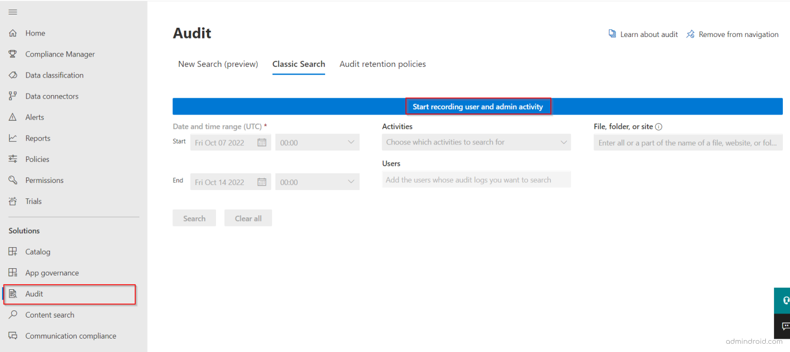 Unified Audit Log: A Guide to Track Office 365 Activities