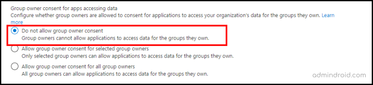 Manage User Consent to Applications in Microsoft 365