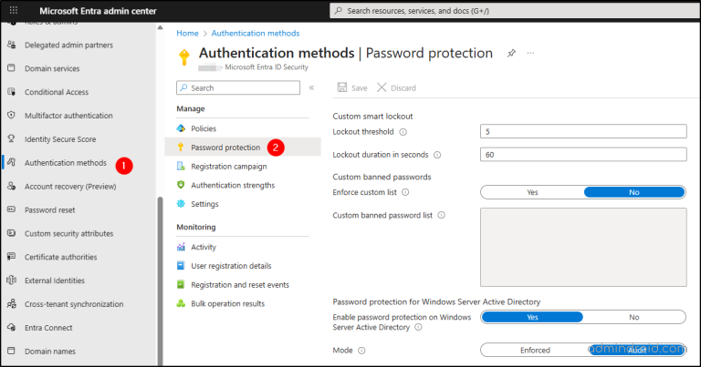Strengthen Microsoft 365 Password Policy in Entra ID