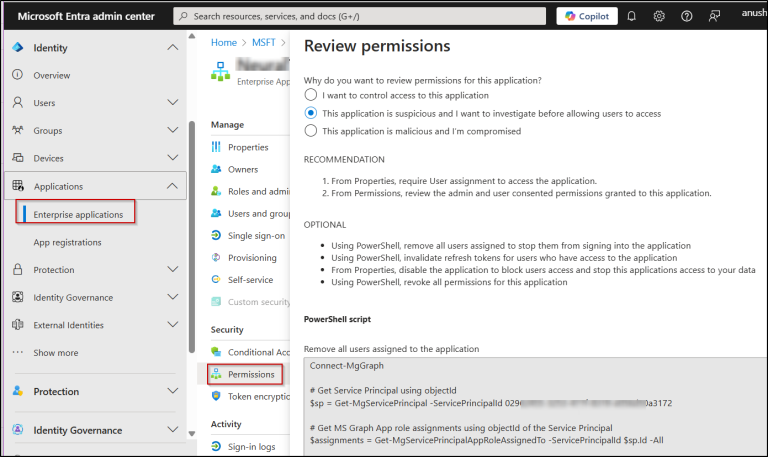 Review App Permissions & Consents in Microsoft 365