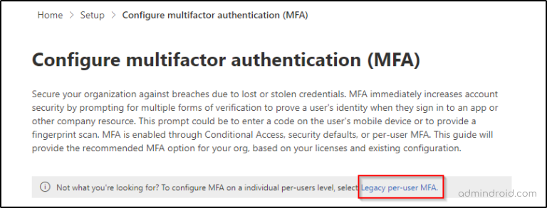 Adaptive MFA Using Conditional Access in the Microsoft 365