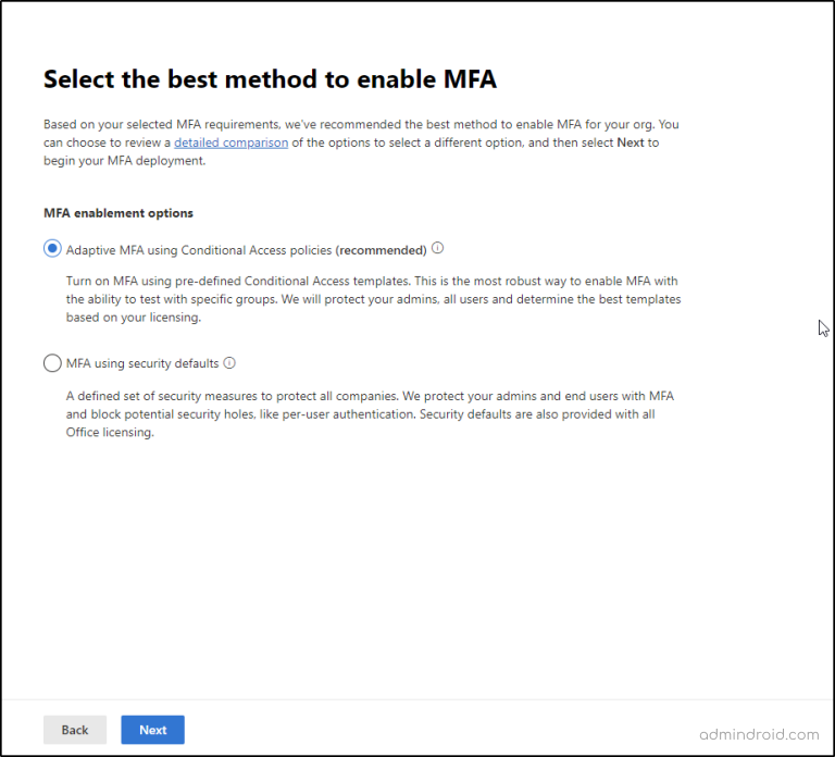 Adaptive MFA Using Conditional Access in the Microsoft 365