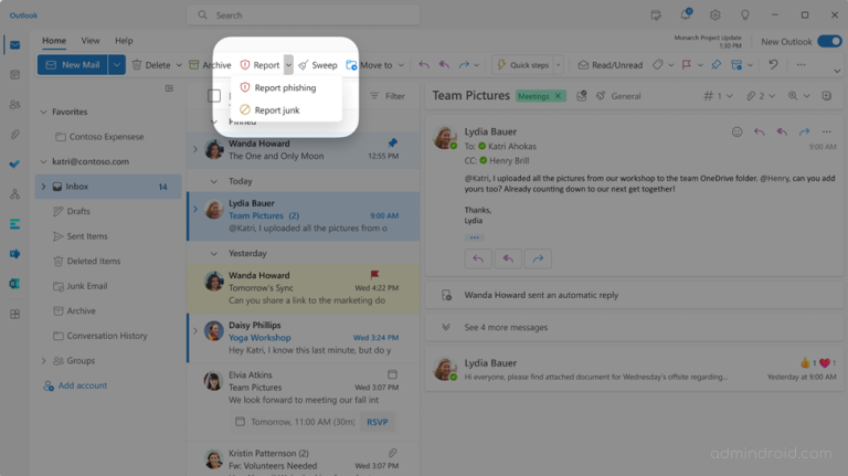 Reporting Suspicious Messages in M365 Shared and Delegated Mailboxes