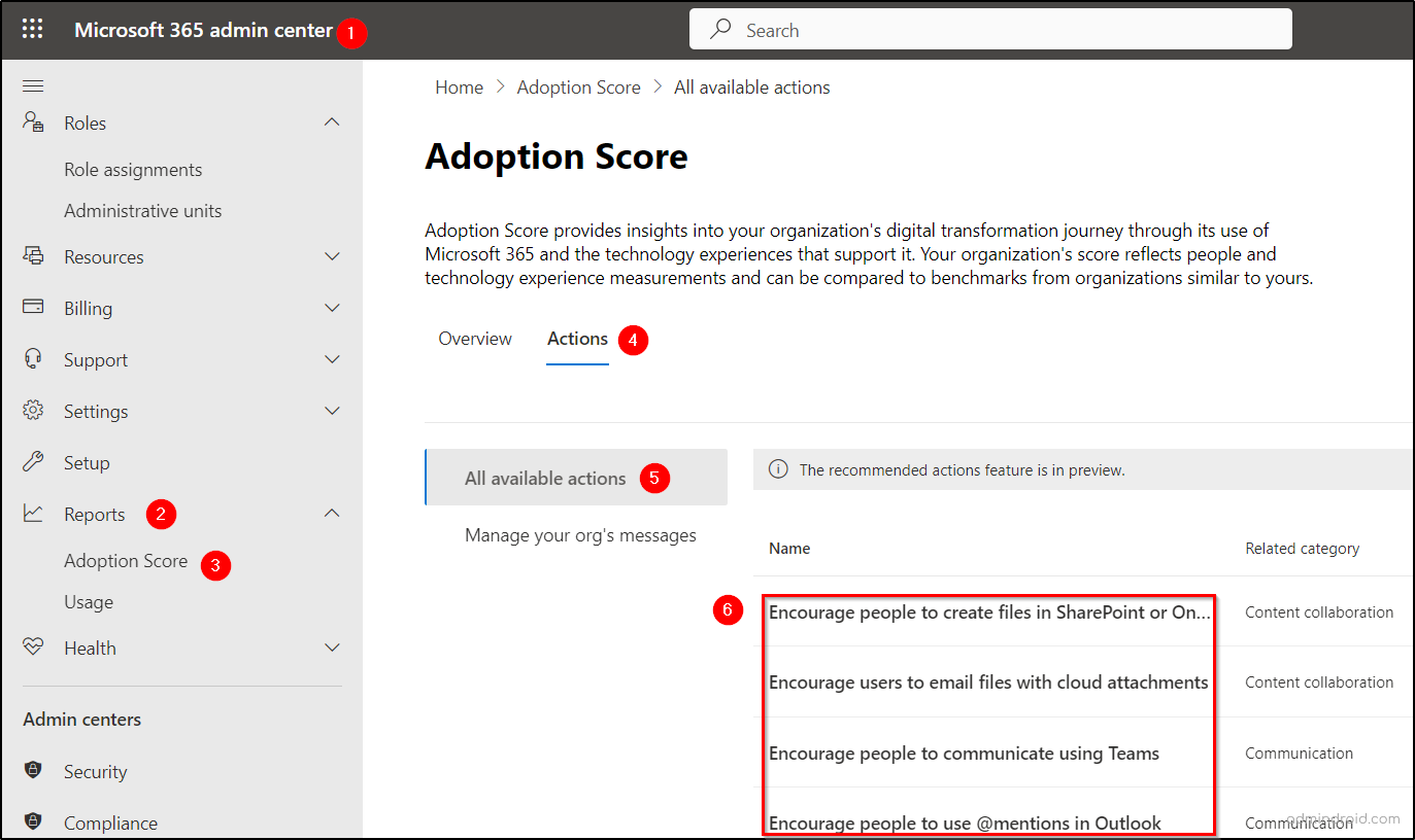 Boost Adoption Score in Microsoft 365 with Organizational Messages ...