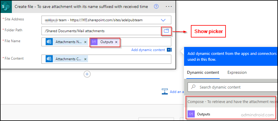 How To Save Email Attachments In Sharepoint With Power Automate Admindroid Blog