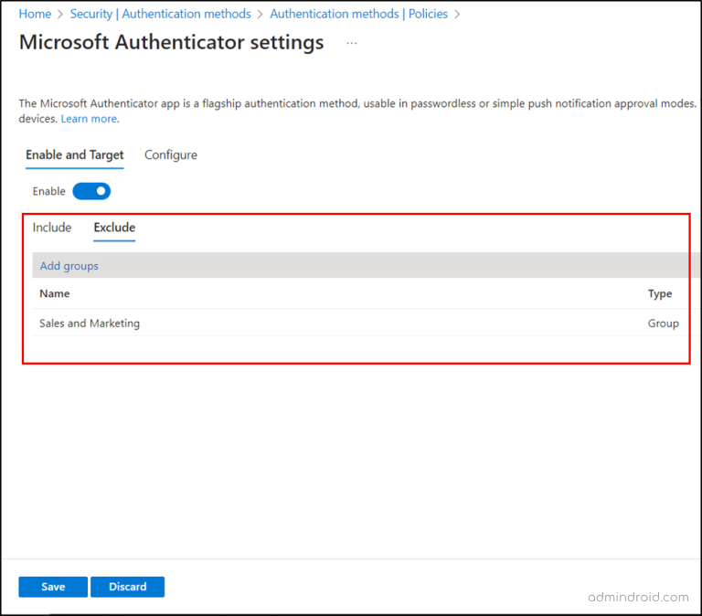 Suppress Authenticator Notifications From Risky Sources