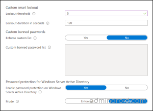 Configure Smart Lockout in Microsoft Entra