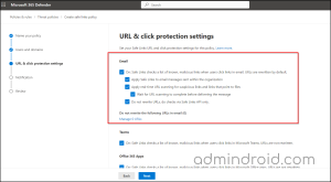Safe Links in Microsoft 365 Defender - AdminDroid Blog