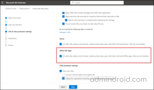 Safe Links in Microsoft 365 Defender - AdminDroid Blog