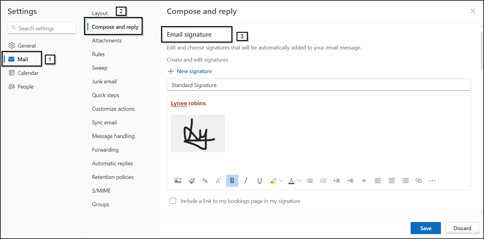 Standard Signatures vs Digital Signatures in Microsoft Outlook
