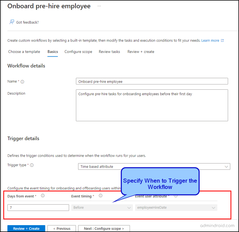 Create Automated Lifecycle Workflows In Microsoft Entra Id Admindroid