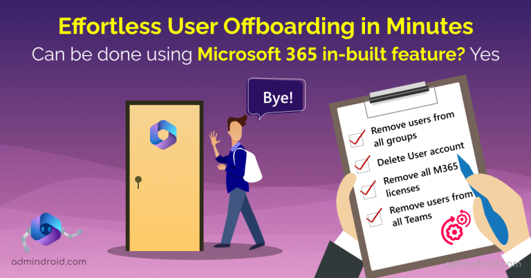 How to Automate Microsoft 365 Offboarding with Workflows Entra