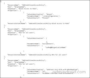 Use Microsoft365DSC to Compare Microsoft 365 Settings