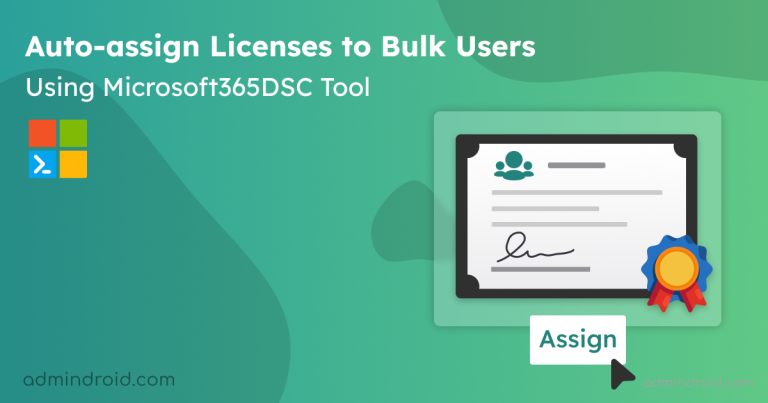 How to Assign Licenses to Bulk Users Using Microsoft365DSC How to Assign Licenses to Bulk Users Using Microsoft365DSC