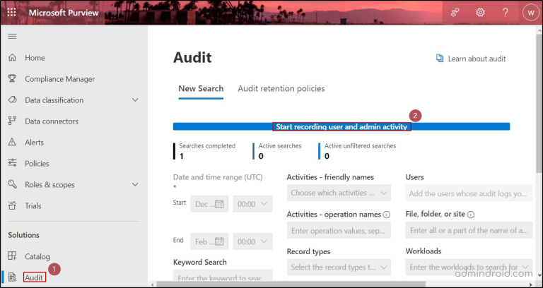 Unified Audit Log: A Guide to Track Microsoft 365 Activities - AdminDroid Blog