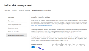 How to Set Up Adaptive Protection in Microsoft Purview