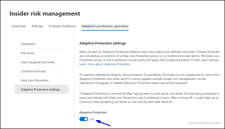 How to Set Up Adaptive Protection in Microsoft Purview