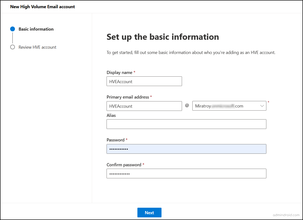 How to Create High Volume Email in Exchange Online - AdminDroid Blog