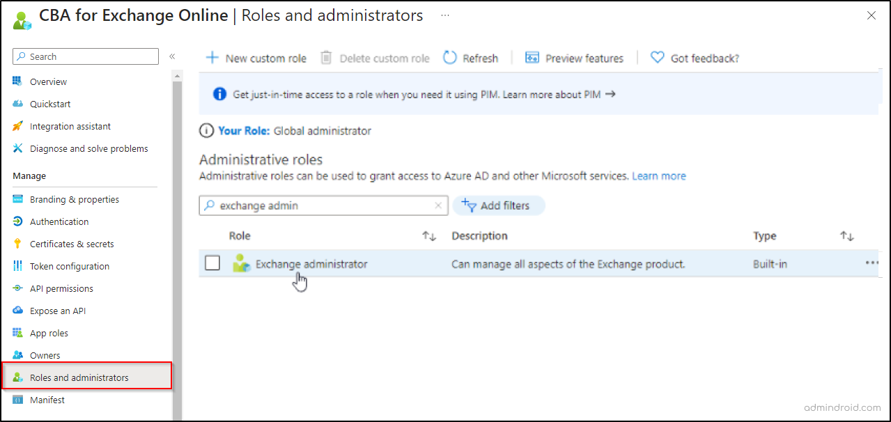 Connect to Exchange Online with Certificate - AdminDroid Blog