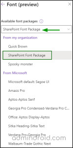 Brand Center in SharePoint Admin Center
