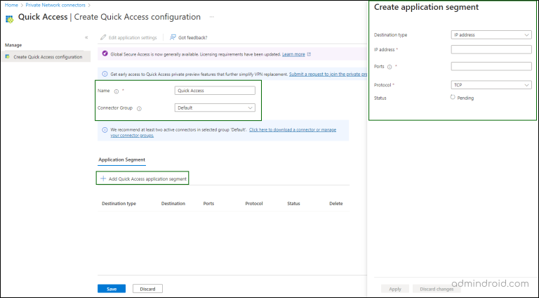 How to Set up Microsoft Entra Private Access