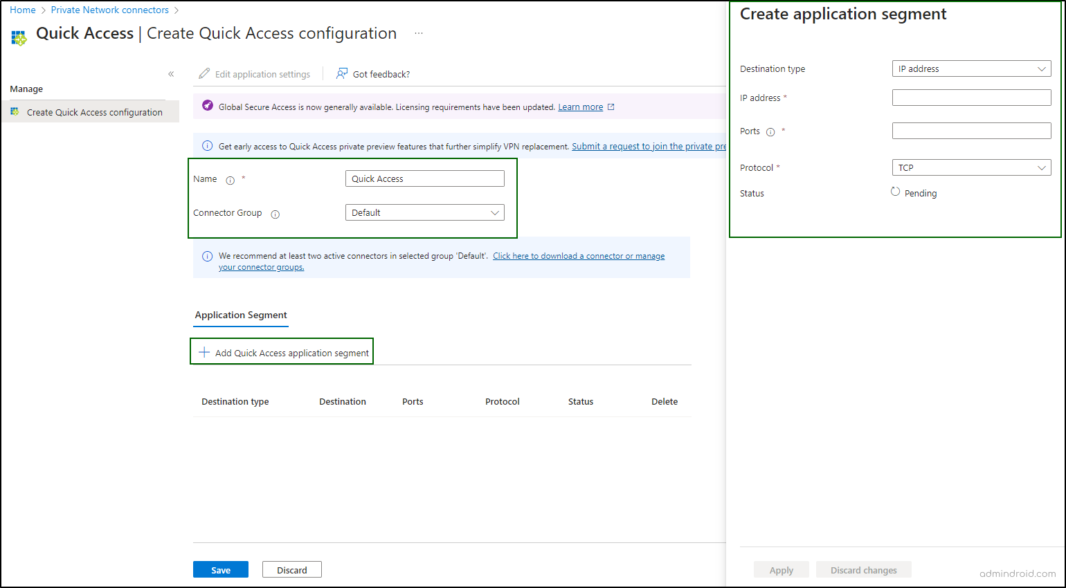 How to Set up Microsoft Entra Private Access