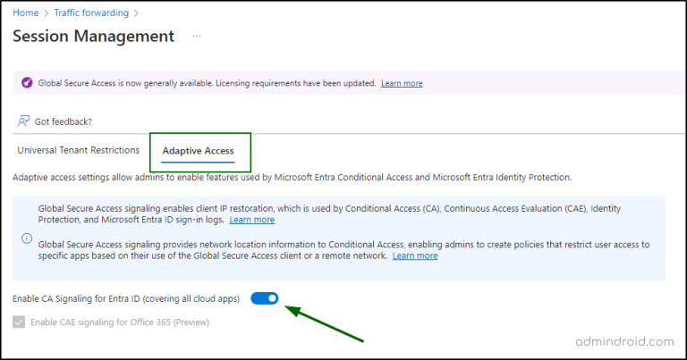How to Set up Microsoft Entra Private Access