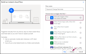 Create Password Change Reminders Using Power Automate