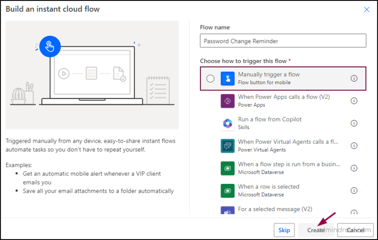 Send Password Expiration Notification Using Power Automate