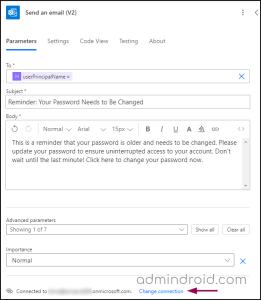 Create Password Change Reminders Using Power Automate