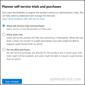 Block Self-service Purchases Using Microsoft 365 Admin Center - AdminDroid Blog