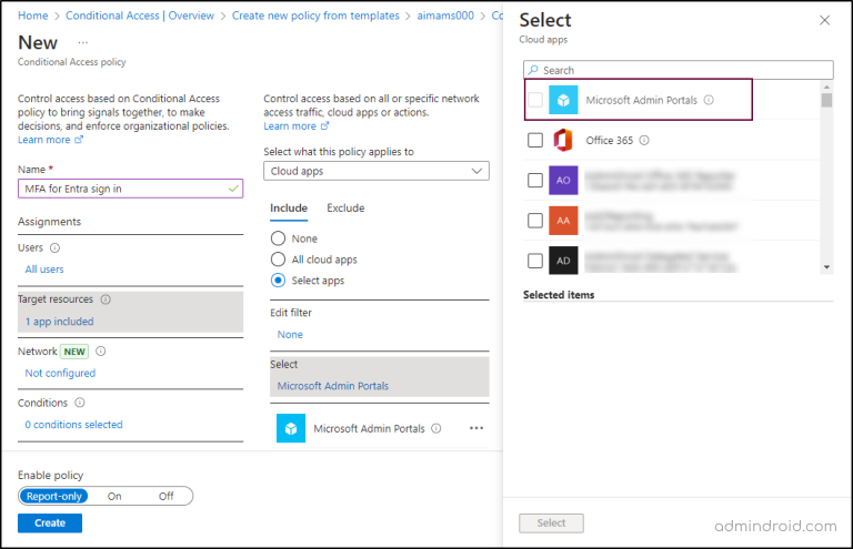How to Set Up Mandatory MFA for All Users' Entra Sign ins