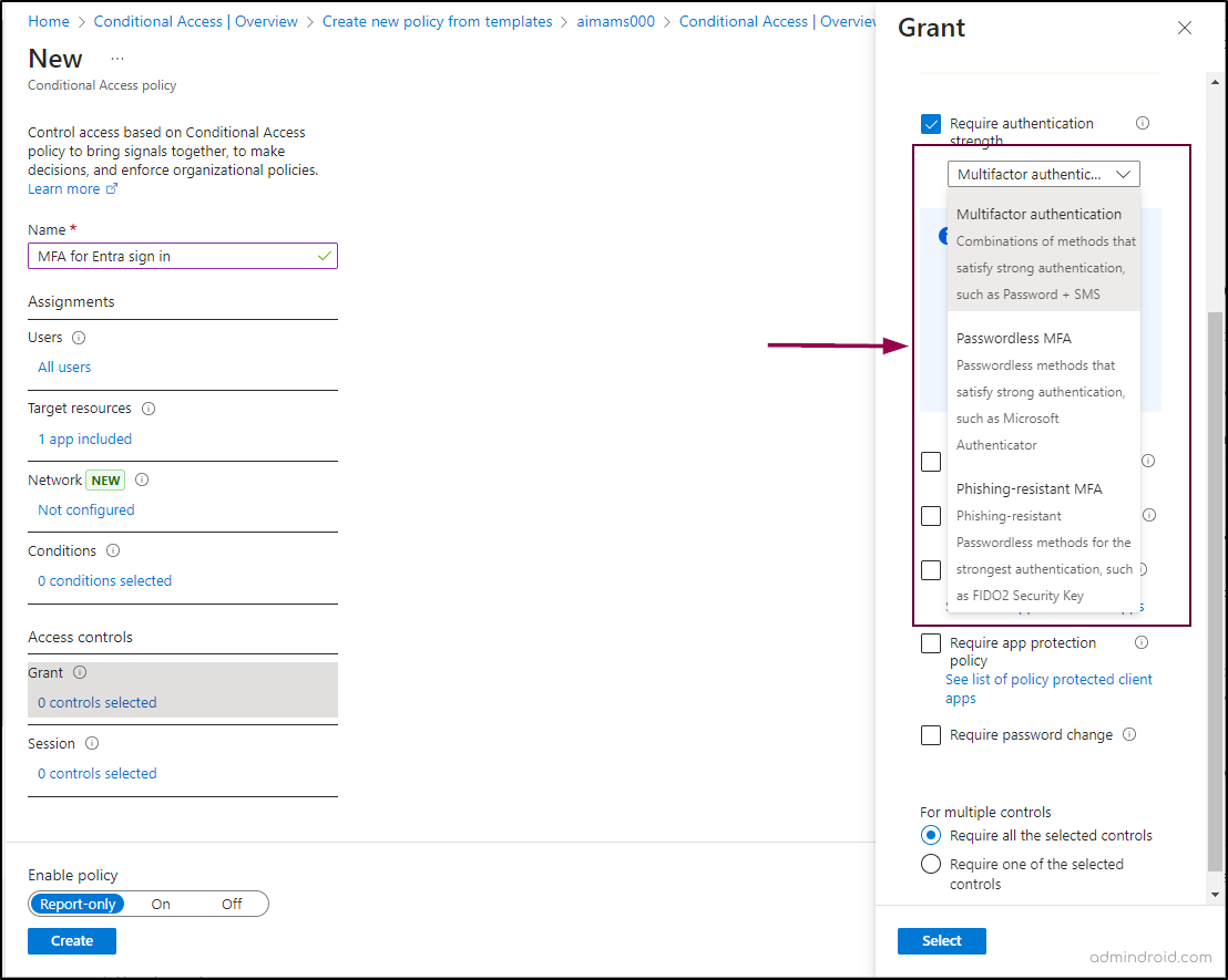 How to Set Up Mandatory MFA for All Users' Entra Sign ins