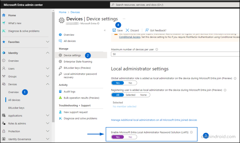 How to Enable Windows LAPS in Entra ID