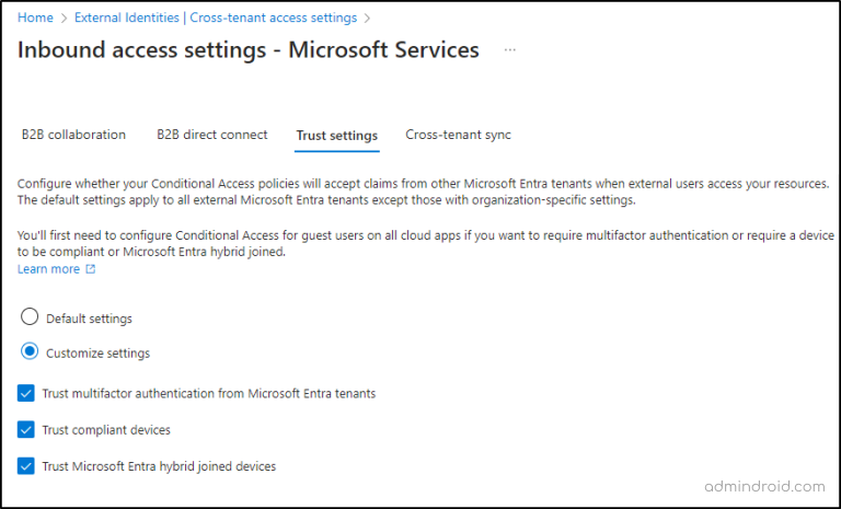 Configure Authentication Strength for External Users in Conditional Access