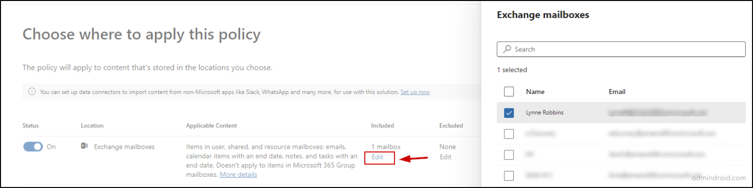 Create Inactive Mailbox to Protect Ex-employee Email Data