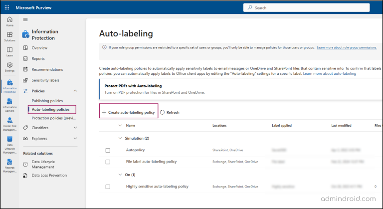 How to Create an Auto-Labeling Policy in Microsoft 365