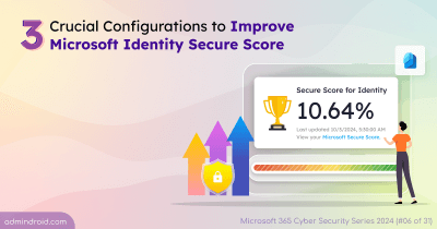 How to Improve Microsoft Identity Secure Score?