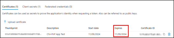 Get M365 App Registrations with Expiring Client Secrets & Certificates