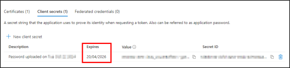 Get M365 App Registrations with Expiring Client Secrets & Certificates