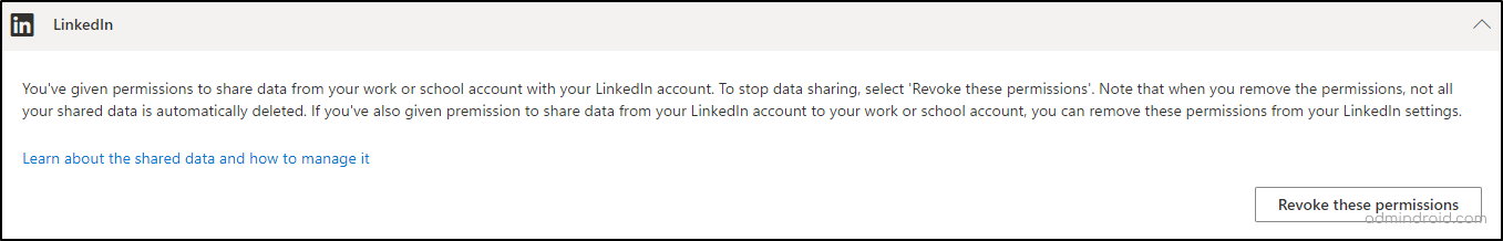 How to Disable LinkedIn Integration in Microsoft 365