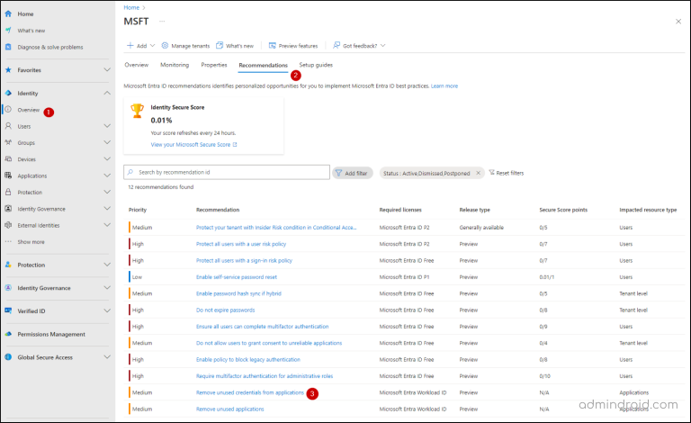 Remove Unused Credentials from Apps in Microsoft Entra