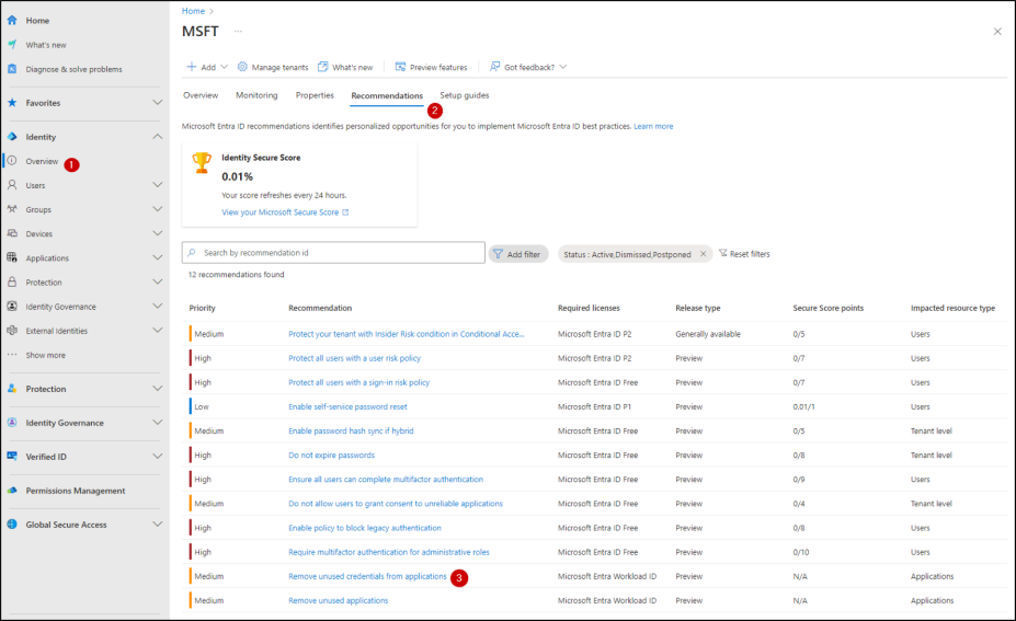 Remove Unused Credentials from Apps in Microsoft Entra