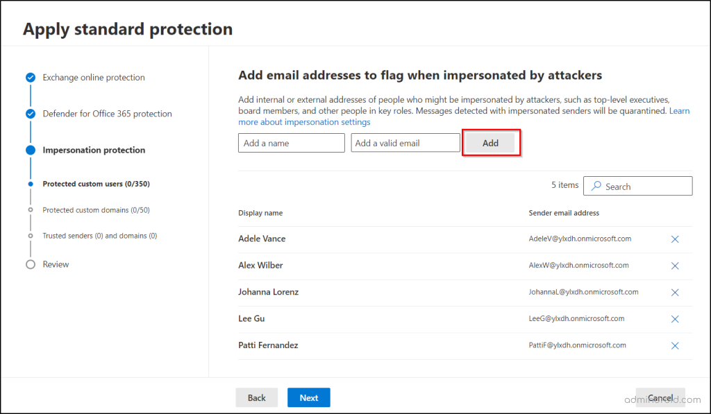Enable Preset Security Policies In Microsoft 365