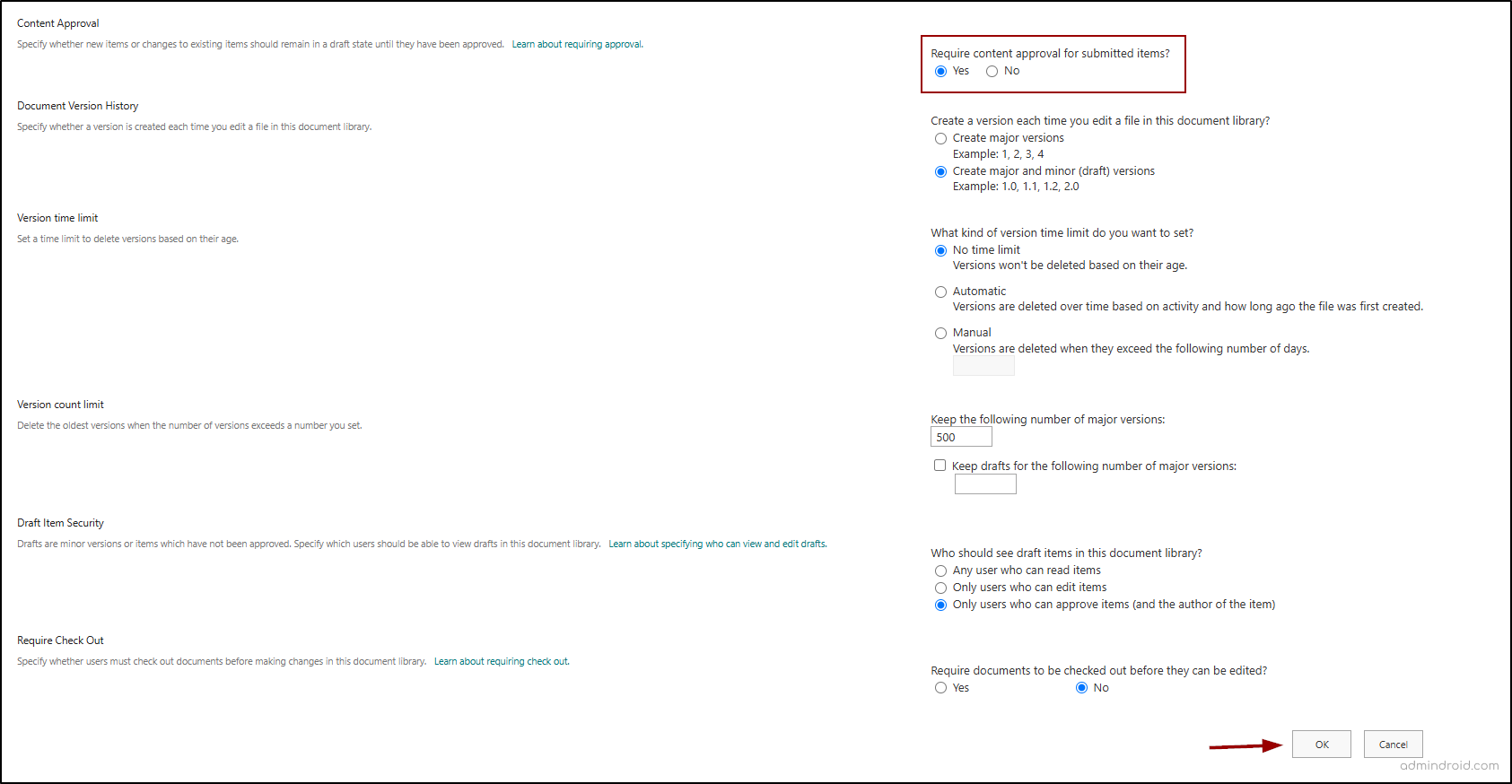 How to Configure Content Approvals in SharePoint Online